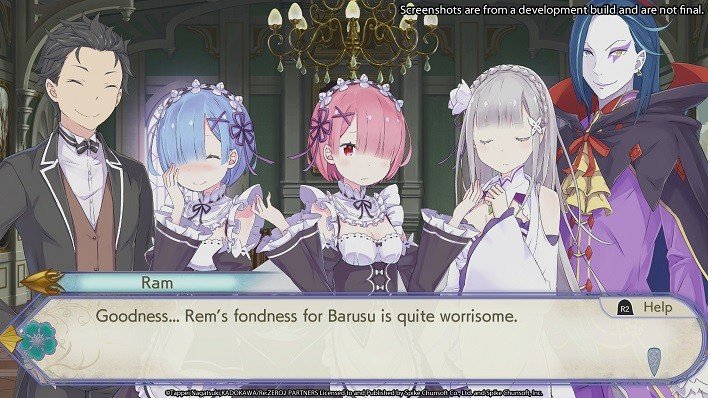 El juego de Re:Zero se retrasa hasta el 5 de febrero de 2021